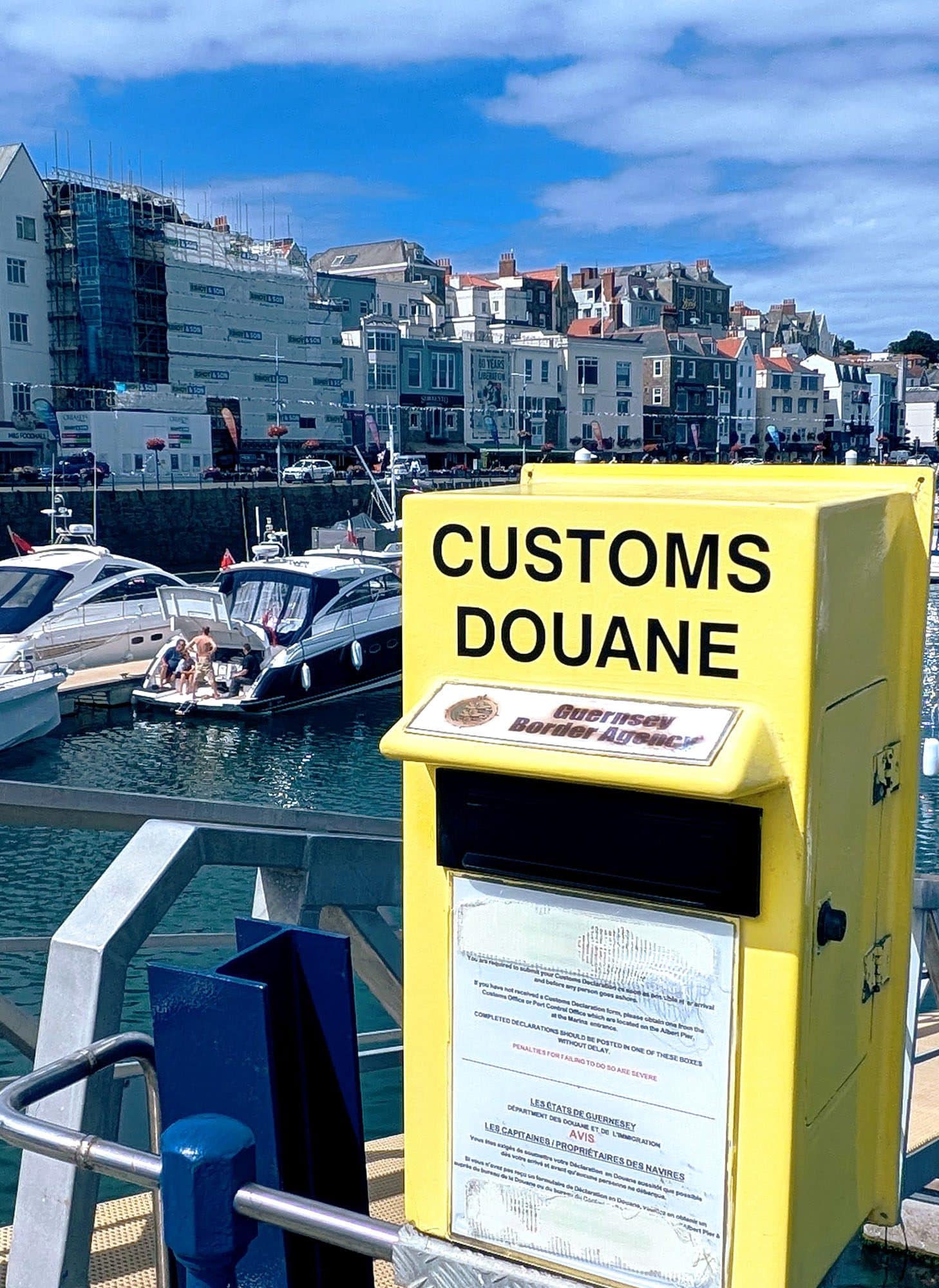 Customs & Immigration - Guernsey Marinas